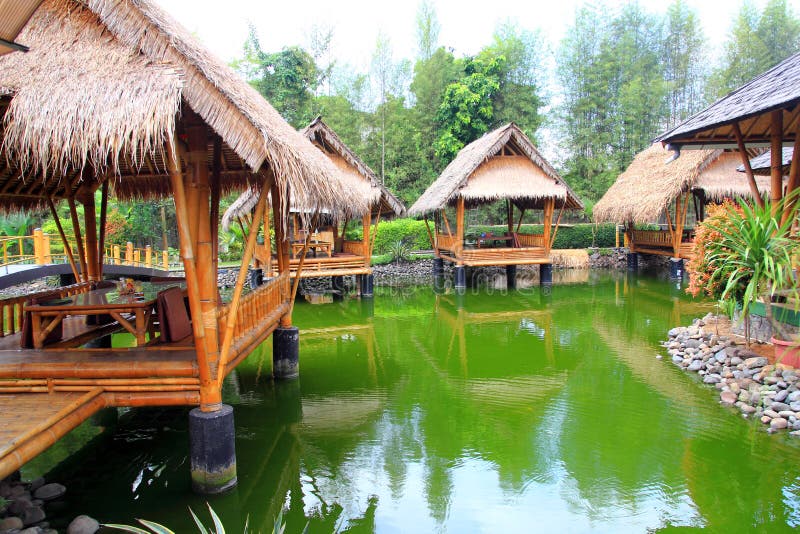 Nature resort in Bandung stock image. Image of idyllic - 79770245