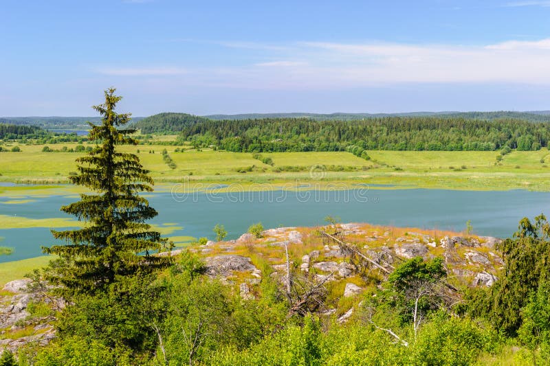 Nature stock photo. Image of magic, landscape, olonets - 56670776