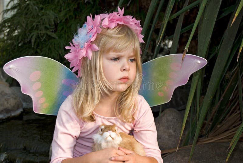 Nature s Child stock photo. Image of dainty, garden, caucasian - 15993354