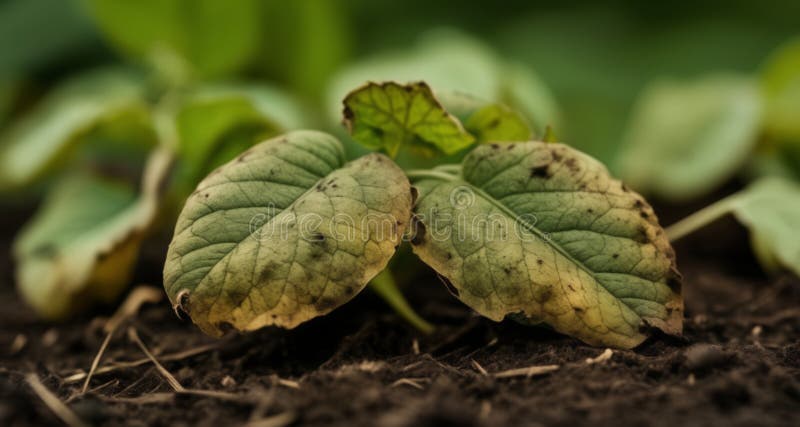Nature S Cycle - a Leaf S Transformation from Vibrant To Dormant Stock ...