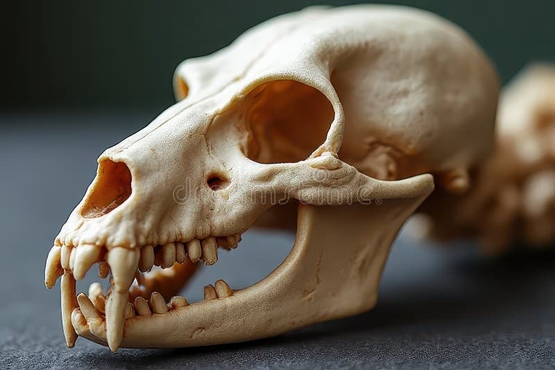 Nature S Embrace: Close-up of a Bone Structure Stock Illustration ...