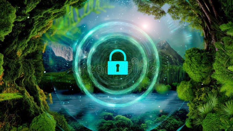 Nature S Encryption: a Visual Representation of Security in a Vibrant ...