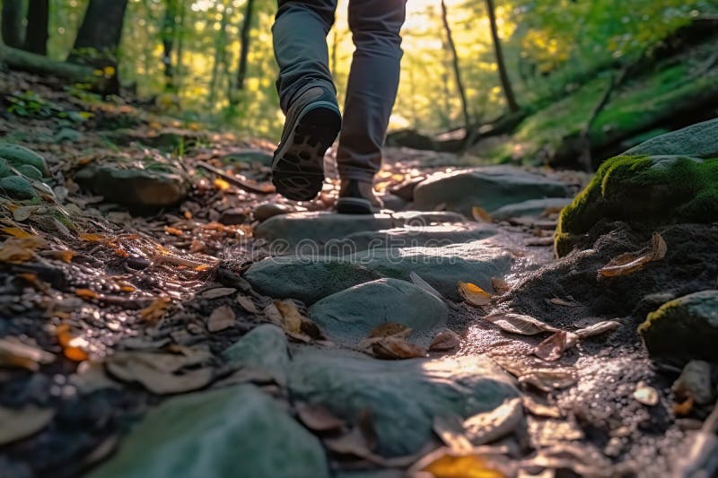 Nature S Path Exploring the Wilderness on a Serene Trail. Created with ...