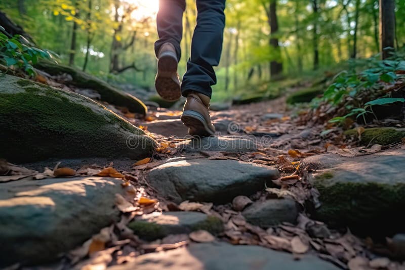 Nature S Path Exploring the Wilderness on a Serene Trail. Created with ...