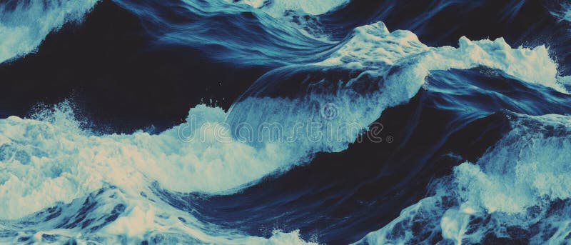 Nature S Powerful Waterfall Cascade Creating a Seamless Pattern of ...