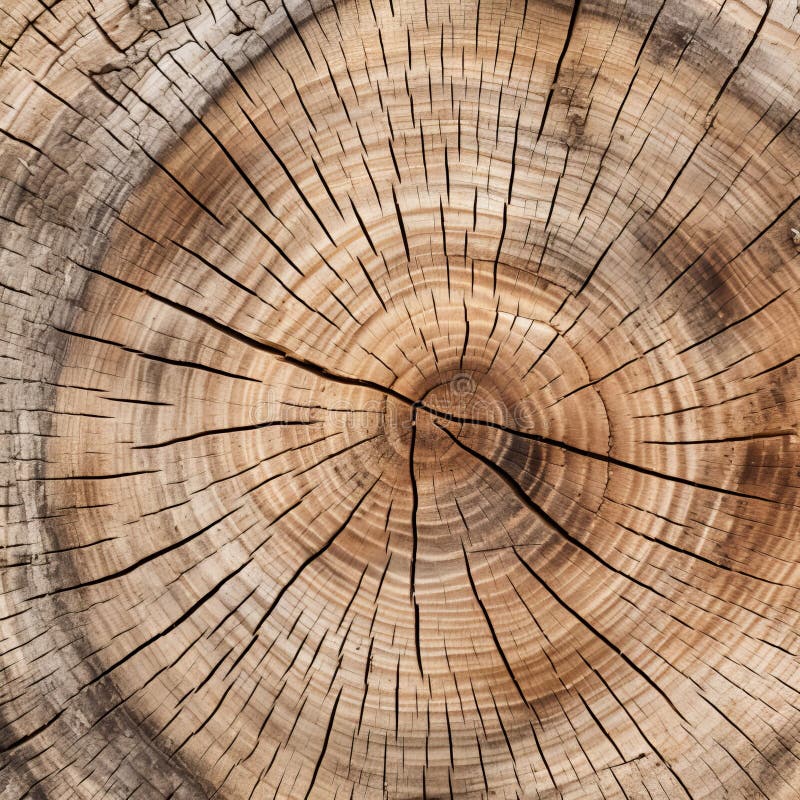 Nature S Symphony: Intricate Tree Pattern with Rings Texture ...