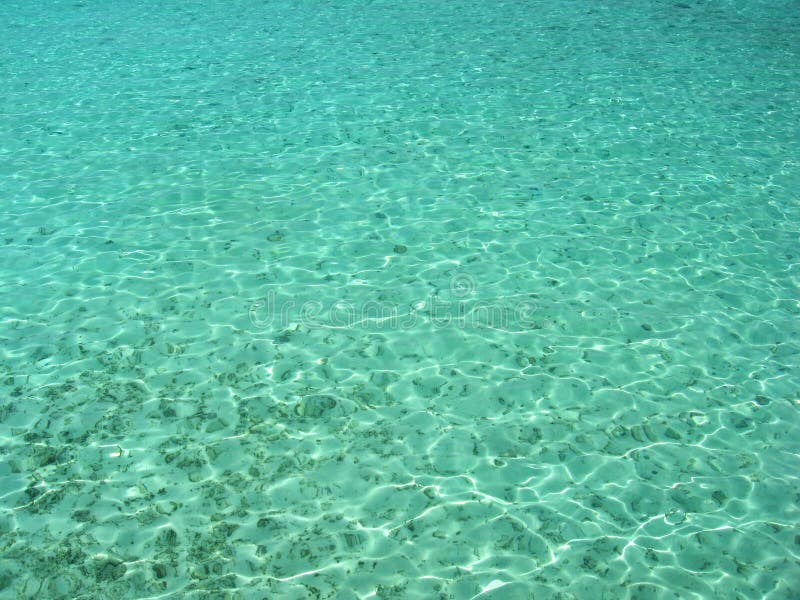 Tropical Beach Underwater View Stock Image - Image of papua, island ...