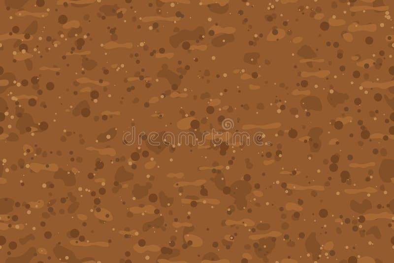 Nature Seamless Soil, Ground, Dirt Pattern Stock Vector - Illustration ...