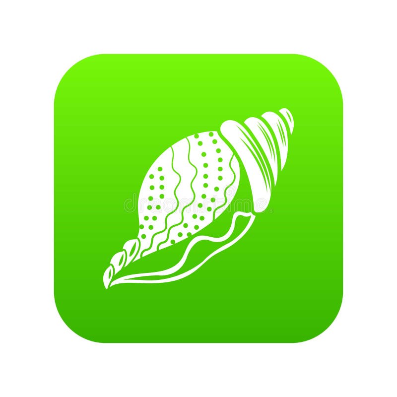 Nature Shell Icon, Simple Style Stock Vector - Illustration of marine ...