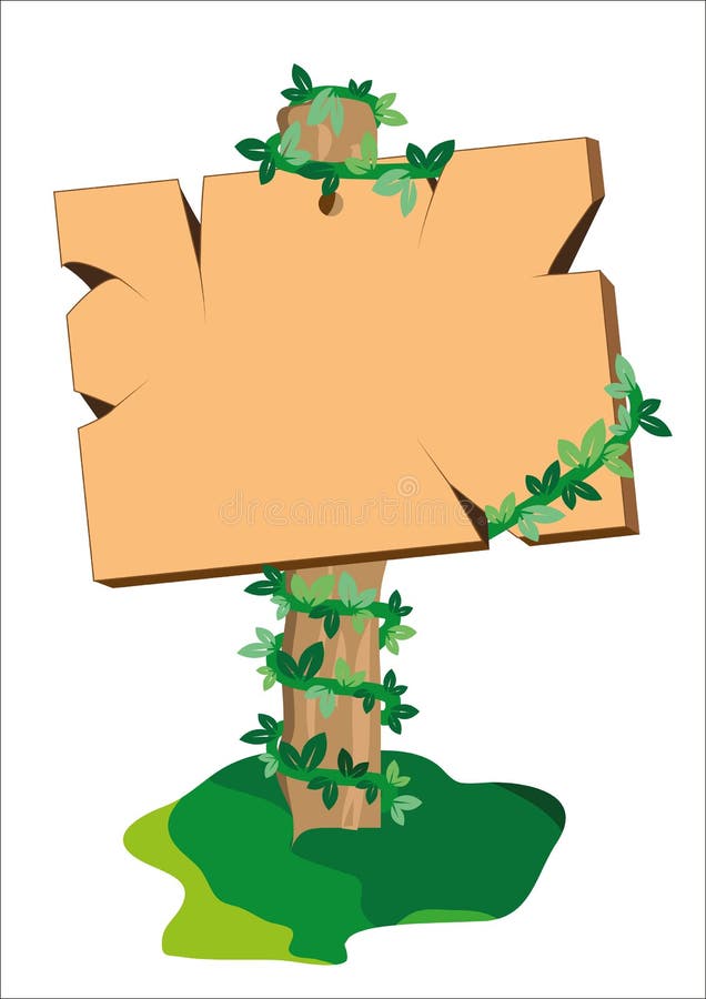 Nature signboard stock vector. Illustration of seasonal - 44304104