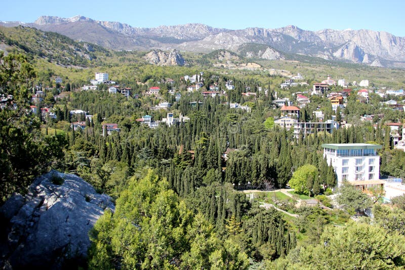 The Nature of Simeiz.Crimea Stock Photo - Image of island, cliffs: 92187314