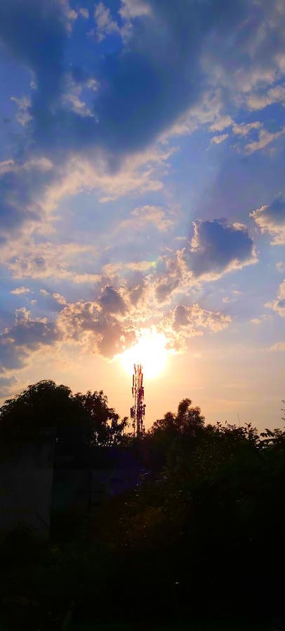 Nature, sky, sun, edit, stock image. Image of nature - 218645927