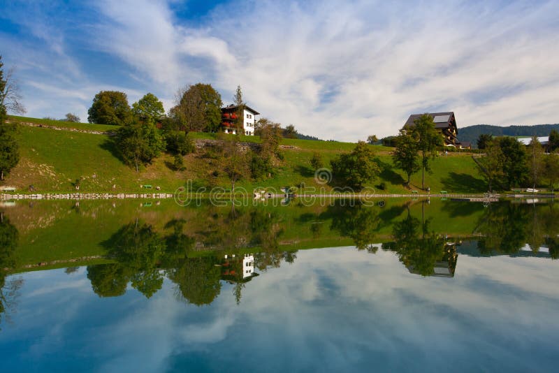 Reith Im Alpbachtal,Tirol,Austria Stock Image - Image of lake ...