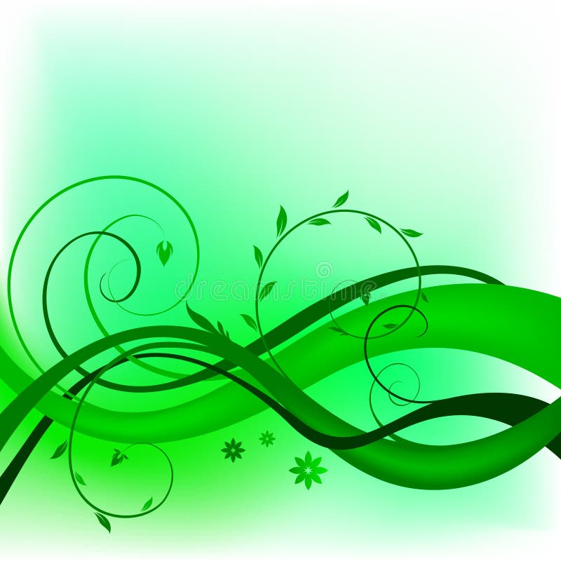 Nature_swirl_design stock vector. Illustration of elegance - 8317818