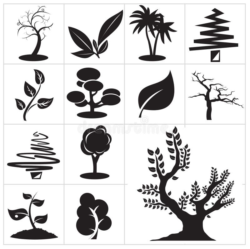 Nature symbol stock vector. Illustration of symbol, floral - 27169525