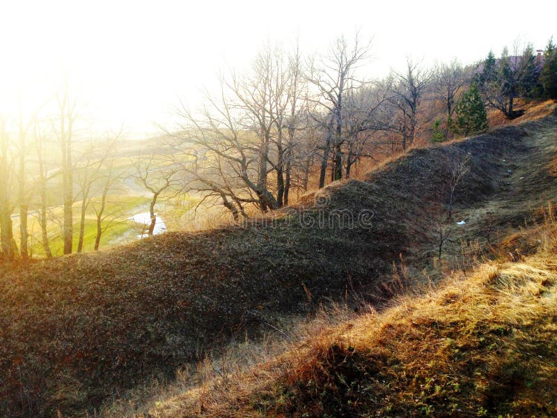 Nature of Tatarstan stock image. Image of tatarstan, shines - 45667151