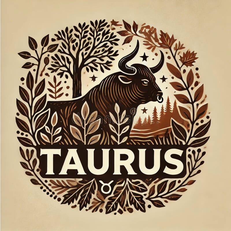 Nature Taurus stock illustration. Illustration of capricorn - 338298340