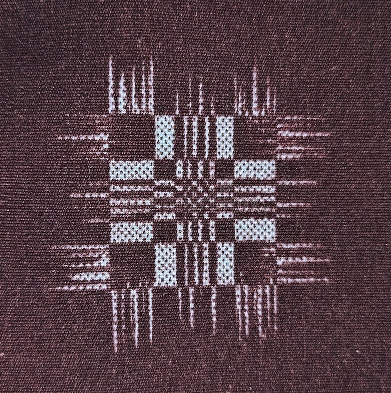 Nature Textile Made in South Borneo Stock Photo - Image of poster ...