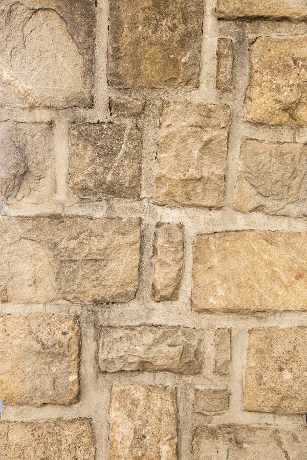 Nature Texture of a Old Castle Stone Wall Stock Image - Image of ...