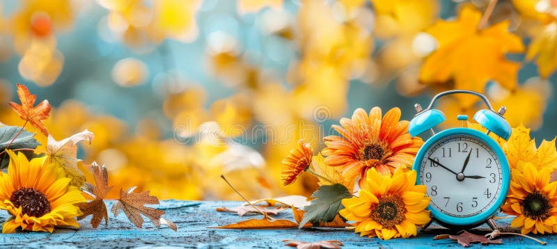 Nature Themed Alarm Clock Marks Transition from Summer To Fall As ...