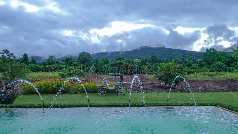 Nature trails in Pai stock photo. Image of northeast - 127128862