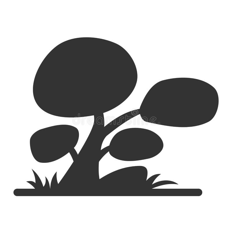 Nature Trees Logo Template Icon Illustration Brand Identity.Isolated ...