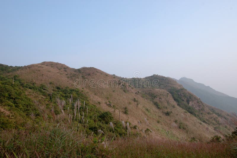A Nature View of Hill at Fall Season Stock Photo - Image of scenic ...