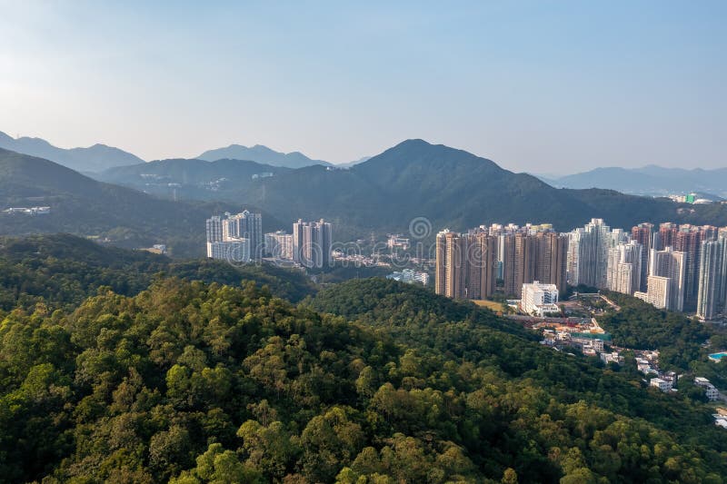 The Nature View of Mau Wu Shan, Hk Editorial Stock Photo - Image of ...