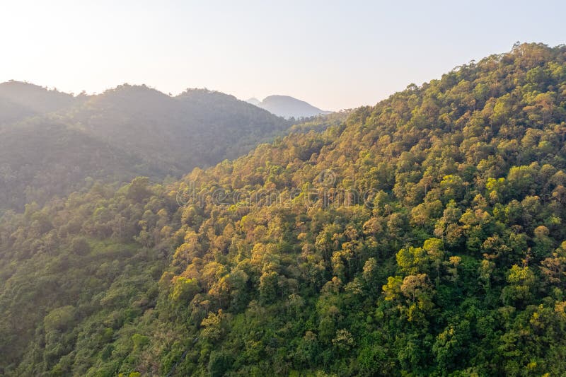 The Nature View of Mau Wu Shan, Hk Stock Photo - Image of farmland ...