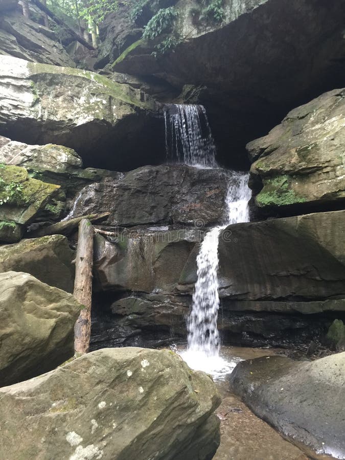 Nature water fall stock image. Image of waterfall, chute - 59694873