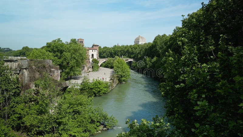Nature and Water in Rome stock video. Video of roma - 322262789