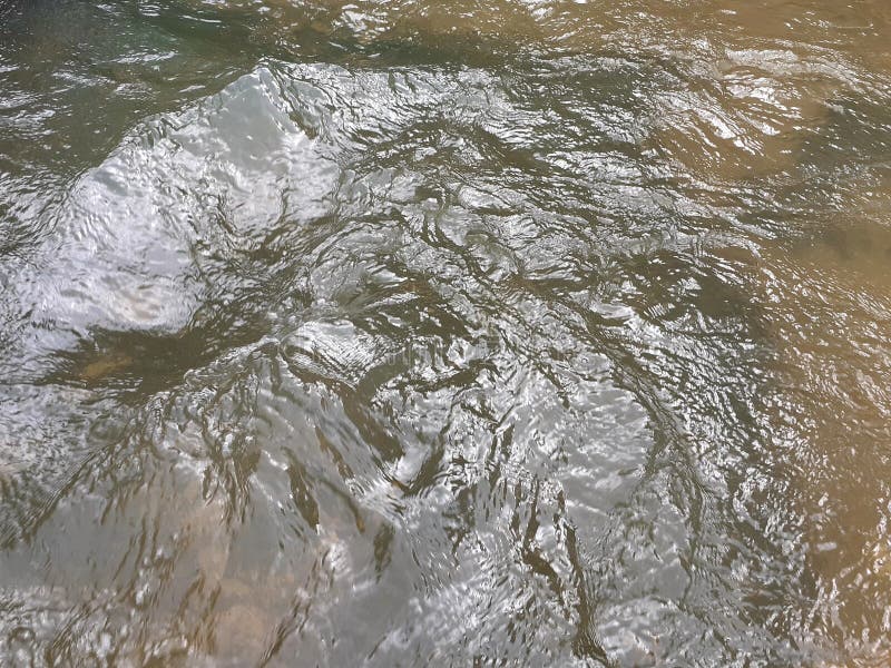 Nature of Water Surface is Wavy in a River, with that Flows through ...