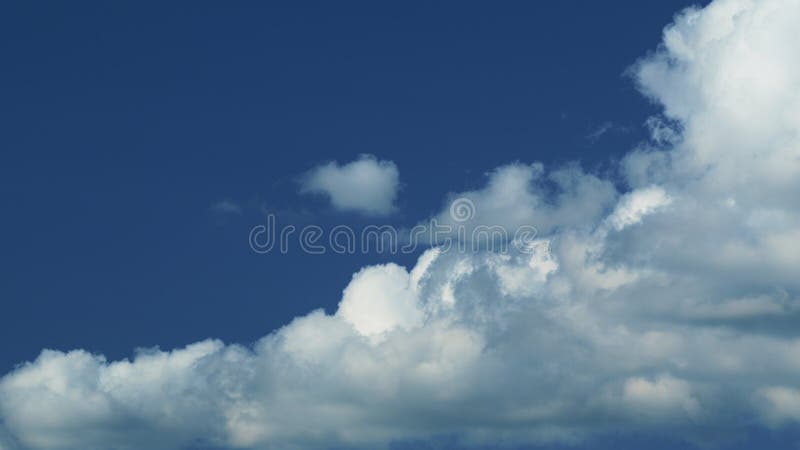 Nature Weather Blue Sky. Volumetric Light Effect. Nature Weather Blue ...
