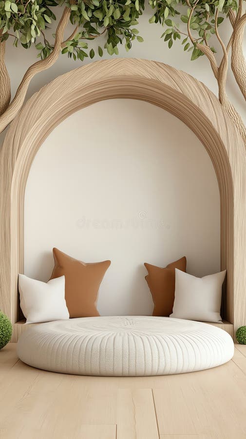 NatureInspired Modern Decor for Kids, Highlighting a Creative Playroom ...