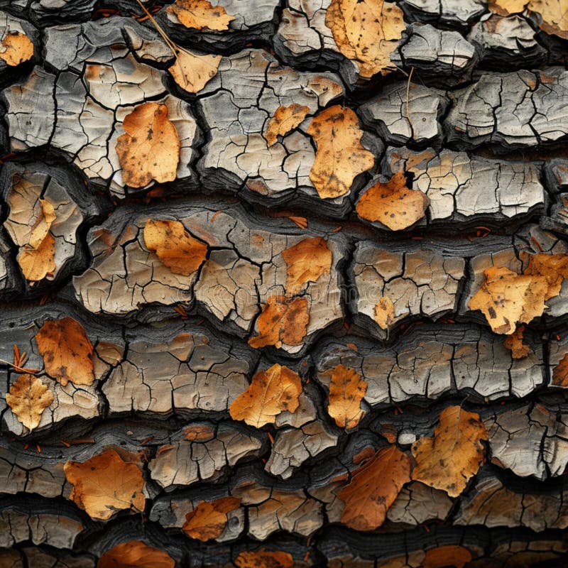 Natures Artistry Close Up Captures Diverse Bark Patterns in Dense ...