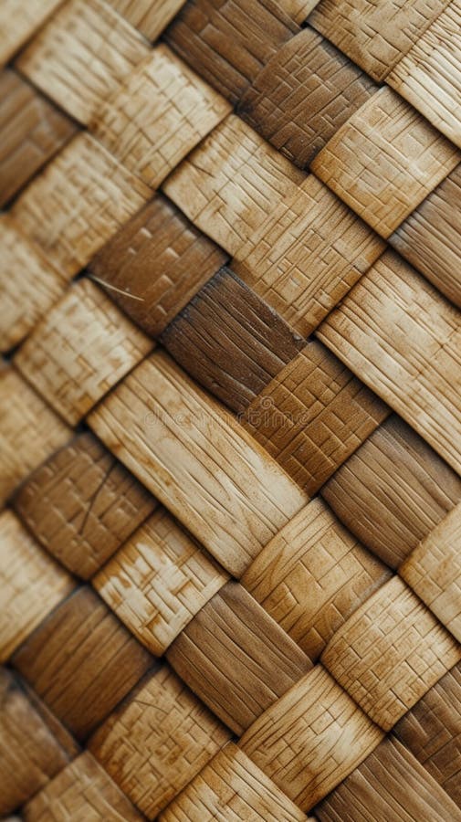 Natures Brown Weave Pattern Provides an Earthy, Textured Background ...