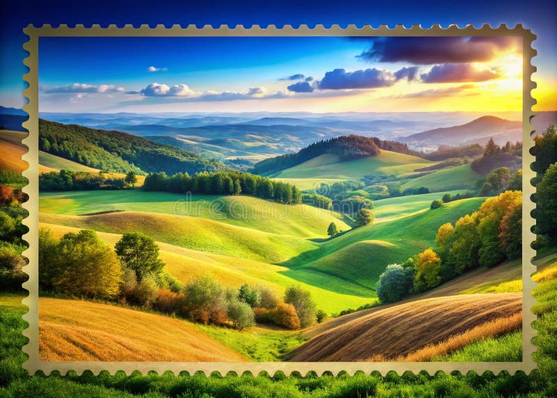 Natures Deception a Stunning Landscape Reveals the Intricate ...