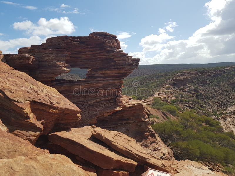 Natures Window Kalbarri Western Australia Perth Murchison River Stock ...
