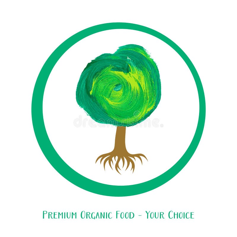 Natursymbol eller logo vektor illustrationer. Illustration av tecken ...