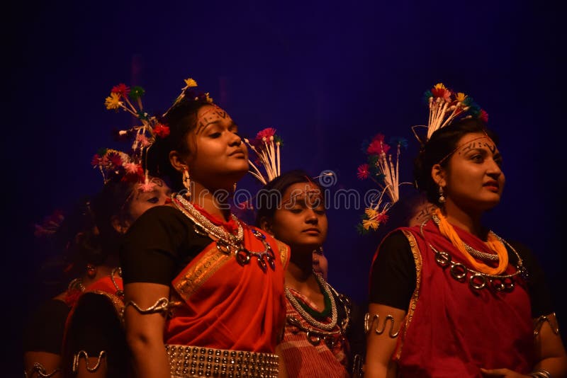 Natya Academy Program in India Editorial Stock Photo - Image of dress ...