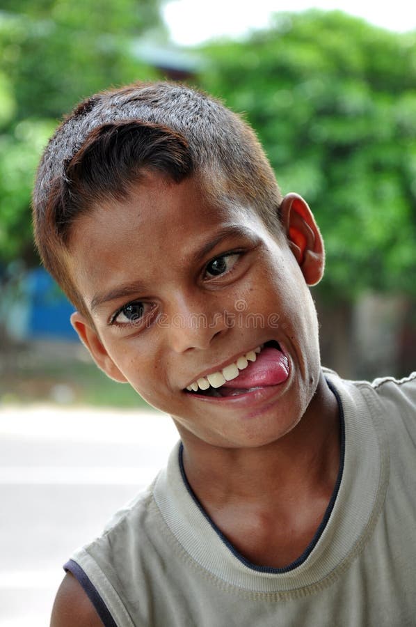 Naughty kid stock photo. Image of colored, children, indian - 21022824