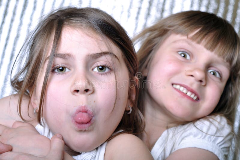 Naughty kids stock photo. Image of cute, girl, nice, naughty - 19463880