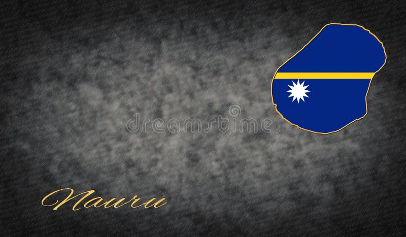 Nauru Symbols, Map of Nauru Stock Image - Image of nauru, phosphate ...