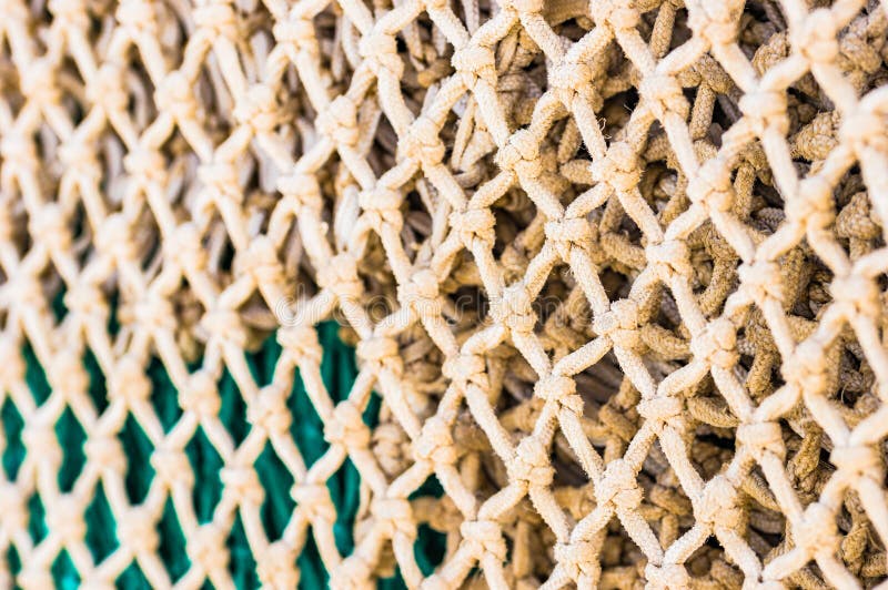 Nautical Background Texture of Fishing Net Pattern Stock Photo - Image ...