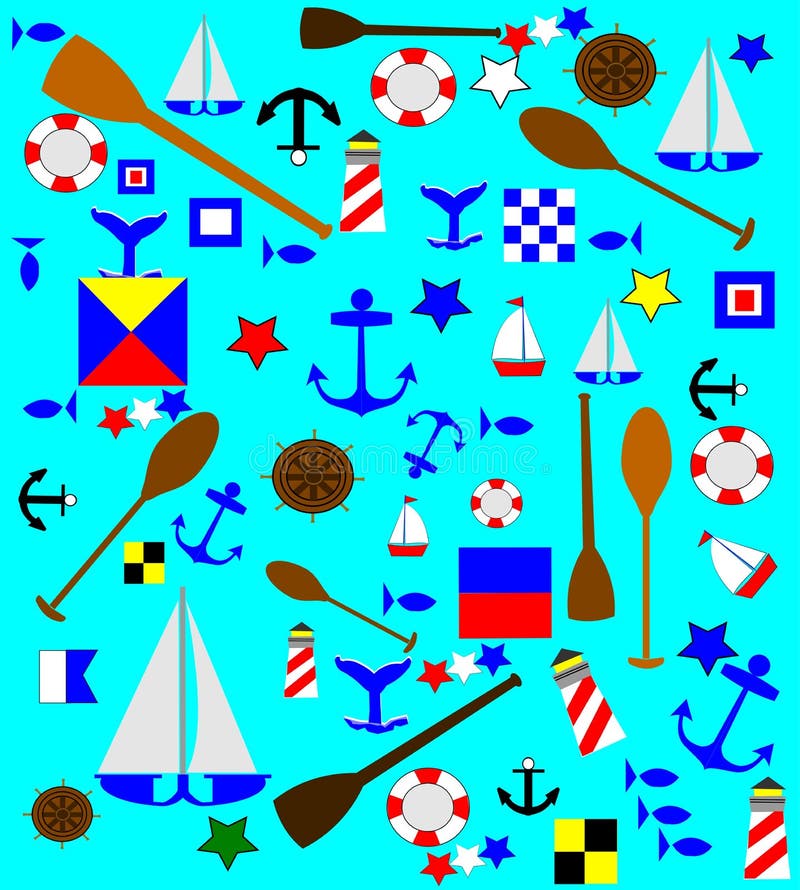 Nautical Flags Background Stock Illustrations – 463 Nautical Flags ...