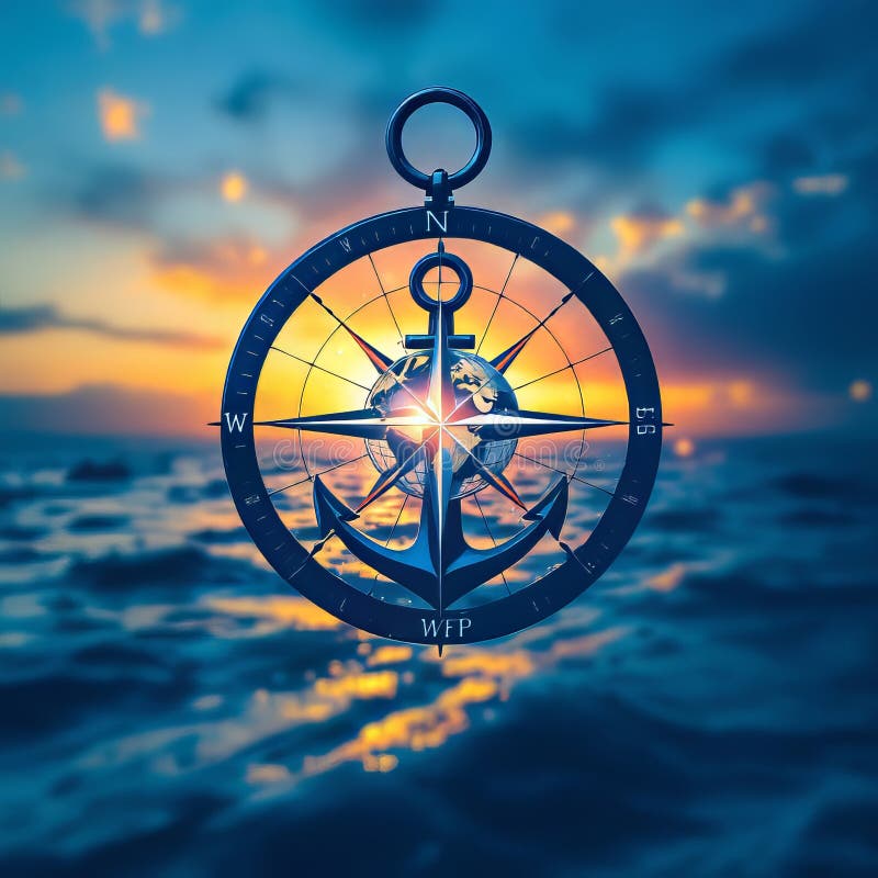 Gold Anchor Globe Stock Illustrations – 231 Gold Anchor Globe Stock Illustrations, Vectors ...