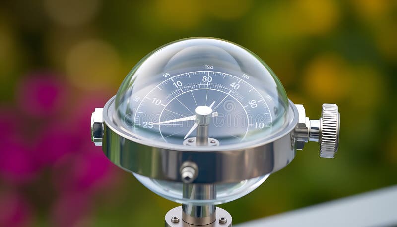 Nautical Compass with Brass Finish and Directional Markings Generative ...