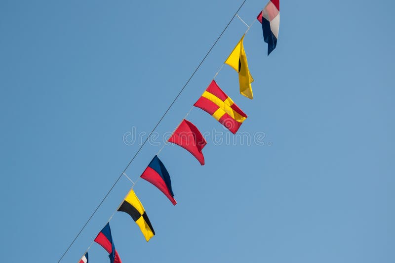 Nautical flag system stock photo. Image of blue, alphabetic - 43930482