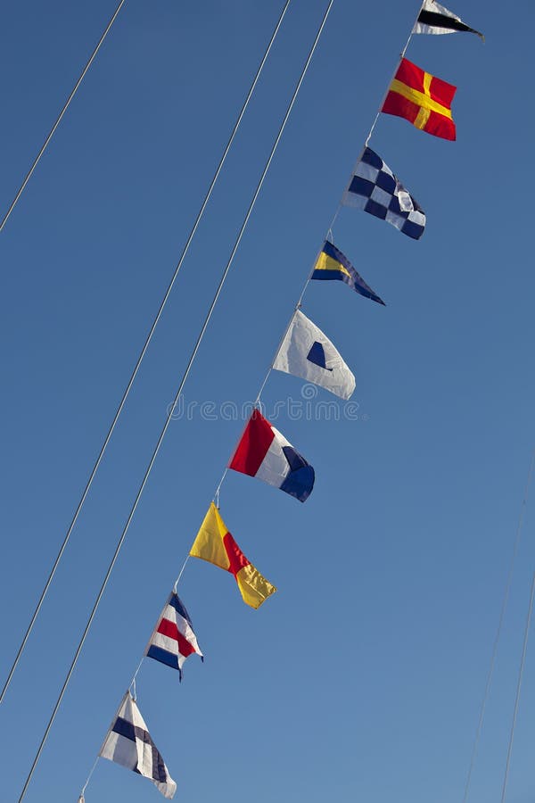 Nautical flags stock photo. Image of flag, naval, star - 21955882