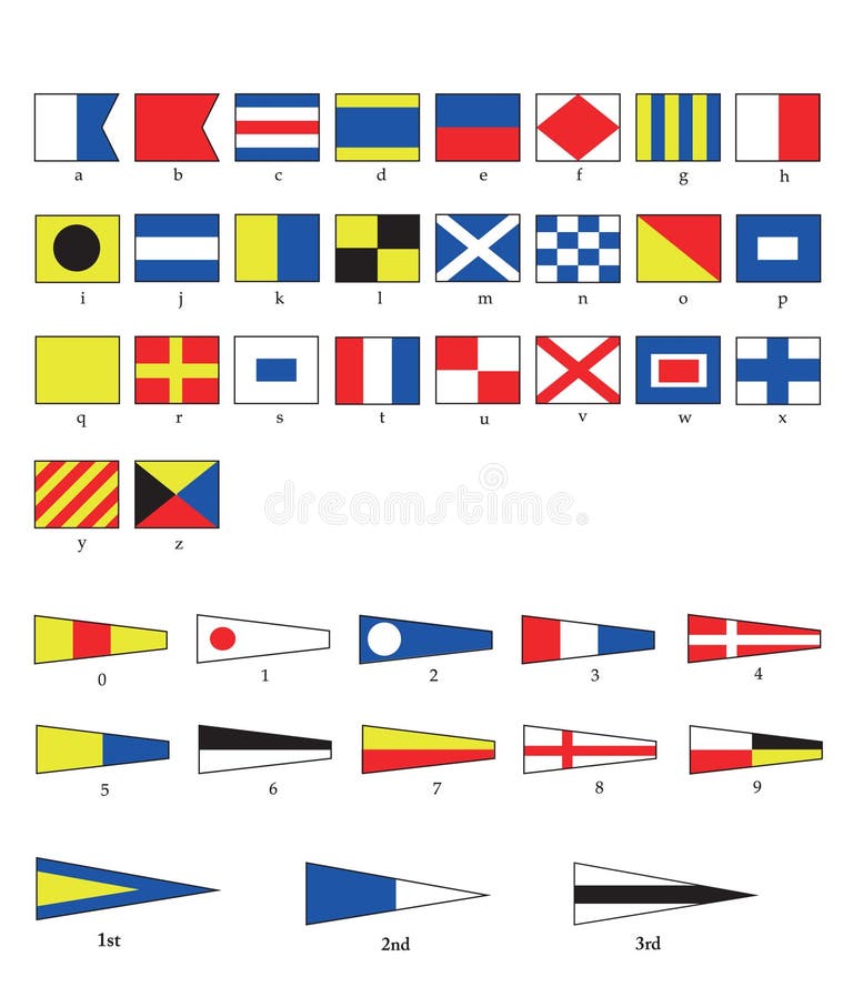 Flags Nautical Stock Illustrations – 1,134 Flags Nautical Stock ...